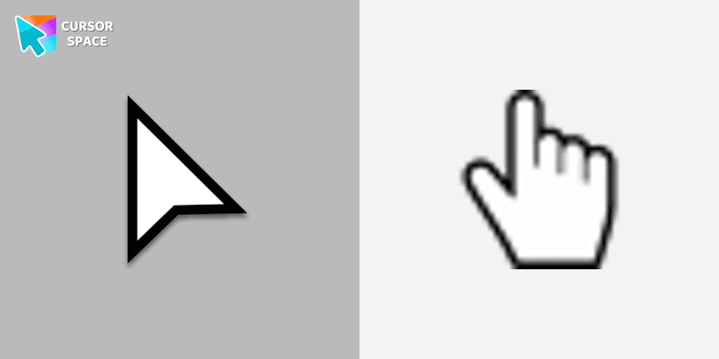 Custom Cursor Colored White Custom Theme - Cursor Pack | Cursor Space